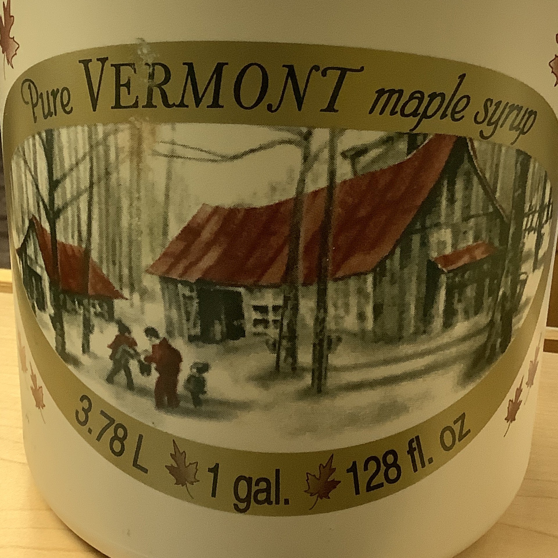 Pure Vermont Maple Syrup - 1 gallon (128 fl. oz) | Forester Farms and ...
